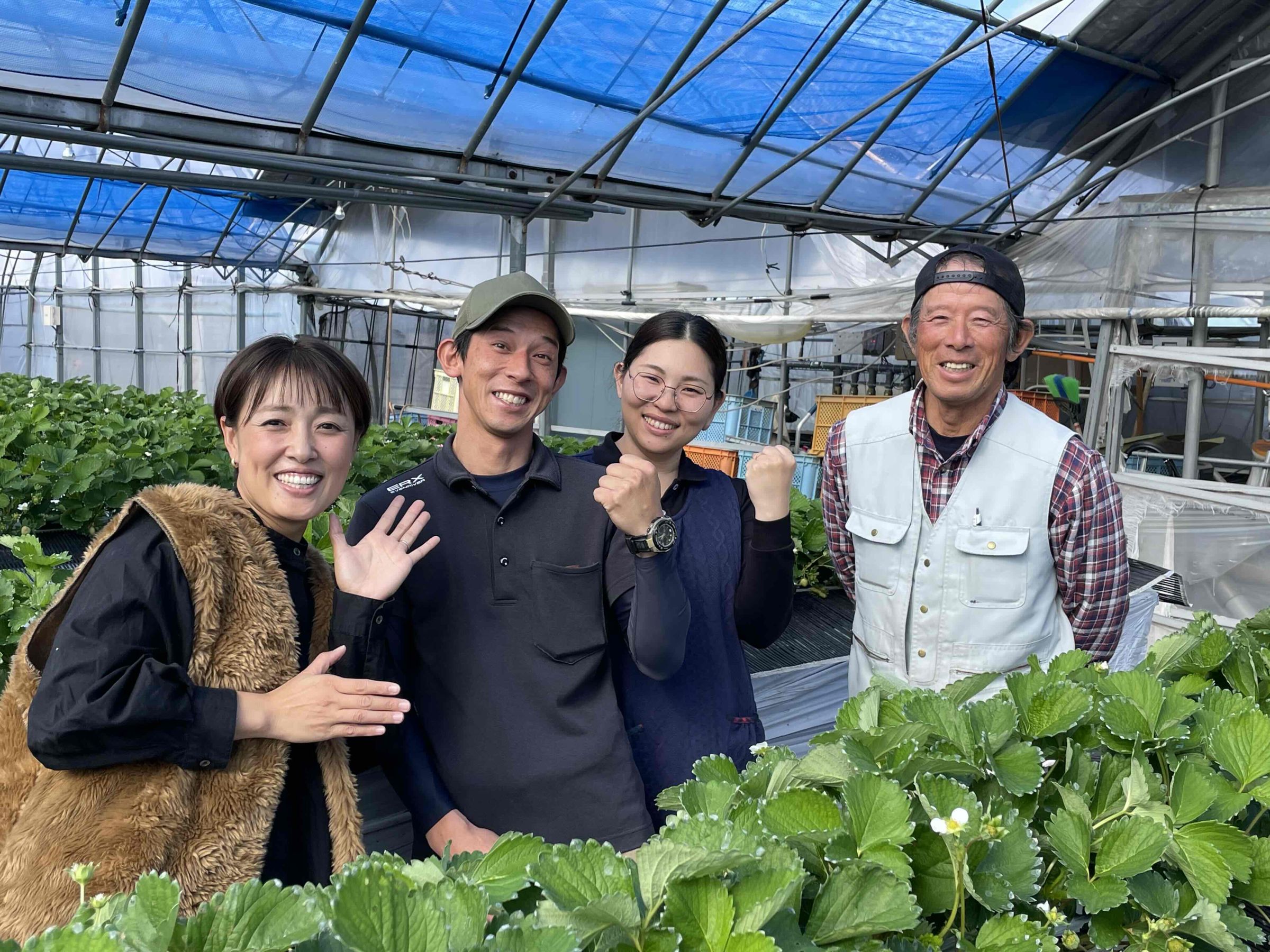 JAみなみ筑後 青年部・林直也さんのあまおう 小山正代 - RKB毎日放送