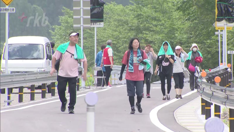 BRTひこぼしライン 8月の開業前に専用道でウォーキングイベント - RKB毎日放送