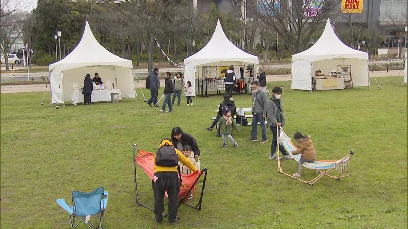 公共空間の活用探る社会実験 ”フードストリート””ミニライブ” 東田オープンパークWEEK - RKB毎日放送